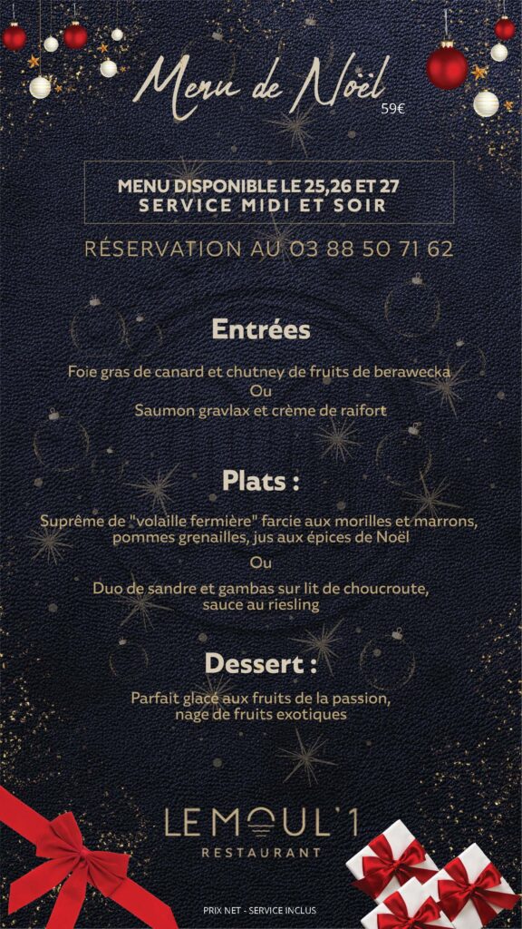 Accueil - Le Moul'1 · Restaurant raffiné à Duppigheim en Alsace